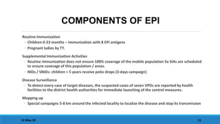 Health policy of expanded program on immunization | PPTX