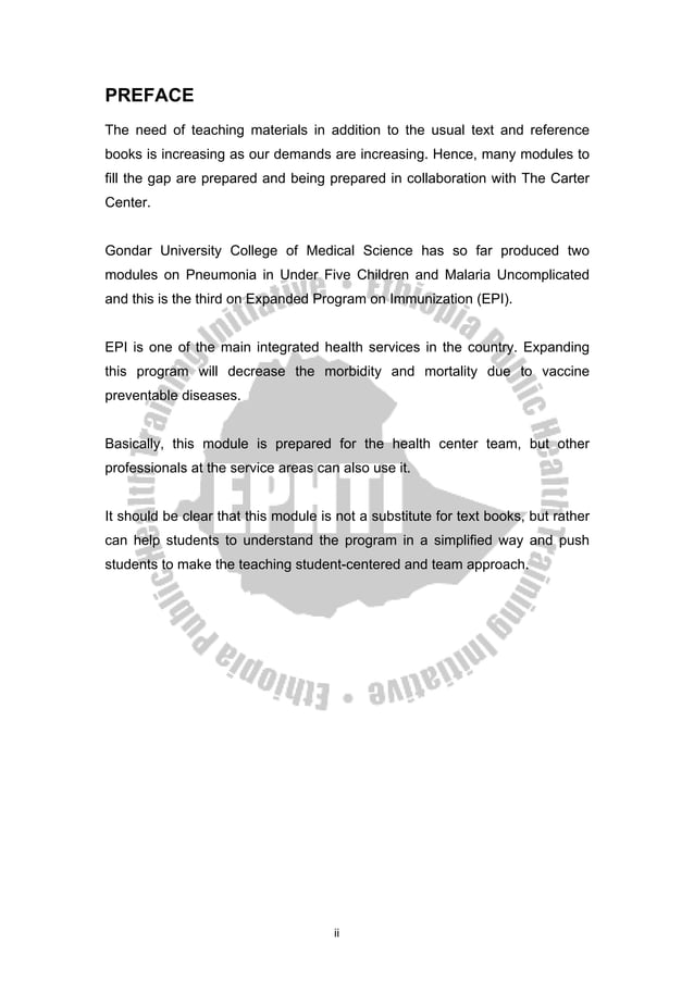 Expended program in Immunization | PDF