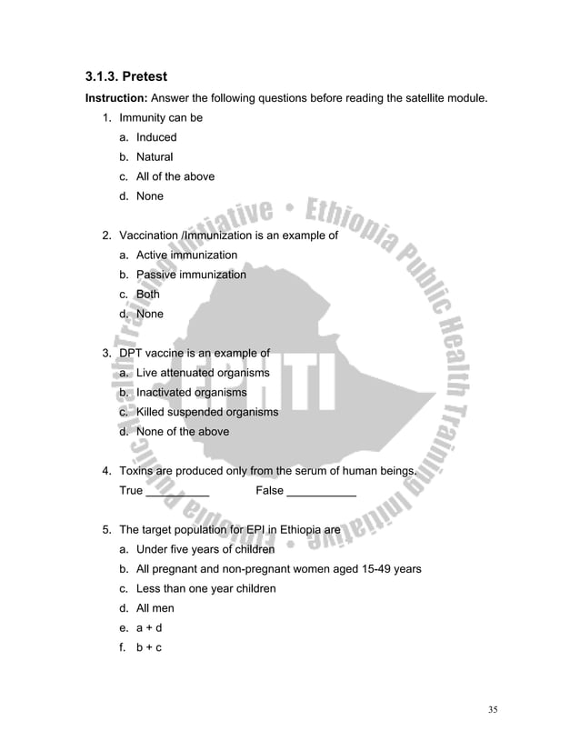 Expended Program In Immunization Pdf 3379