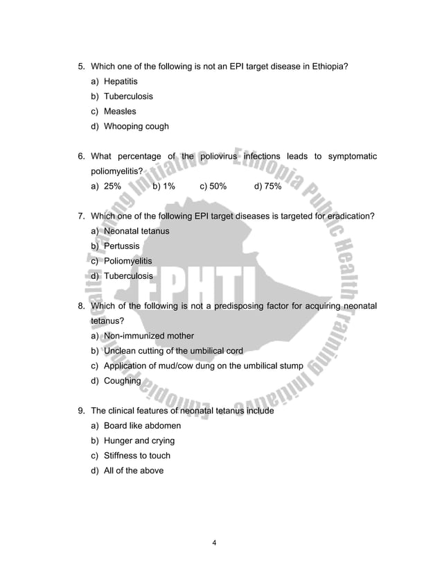 Expended program in Immunization | PDF