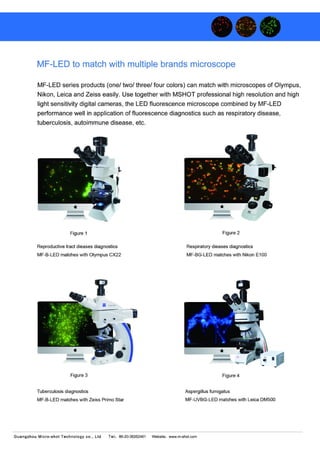 Led fluorescence attachment for Upright microscope | PDF