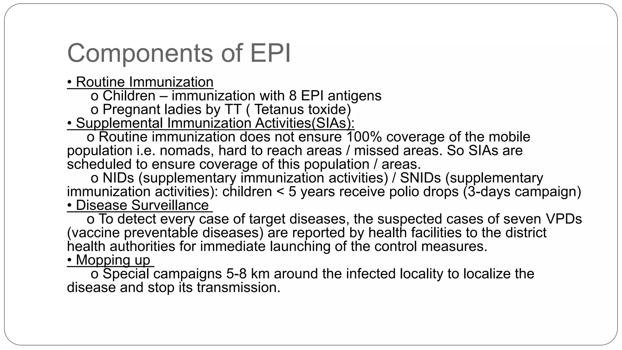 Expanded Program On Immunization Pptx