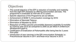 Expanded program on Immunization | PPTX