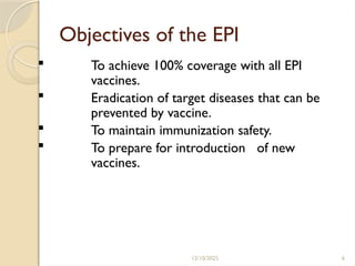 Expanded program of immunization on Ethiopia | PPTX