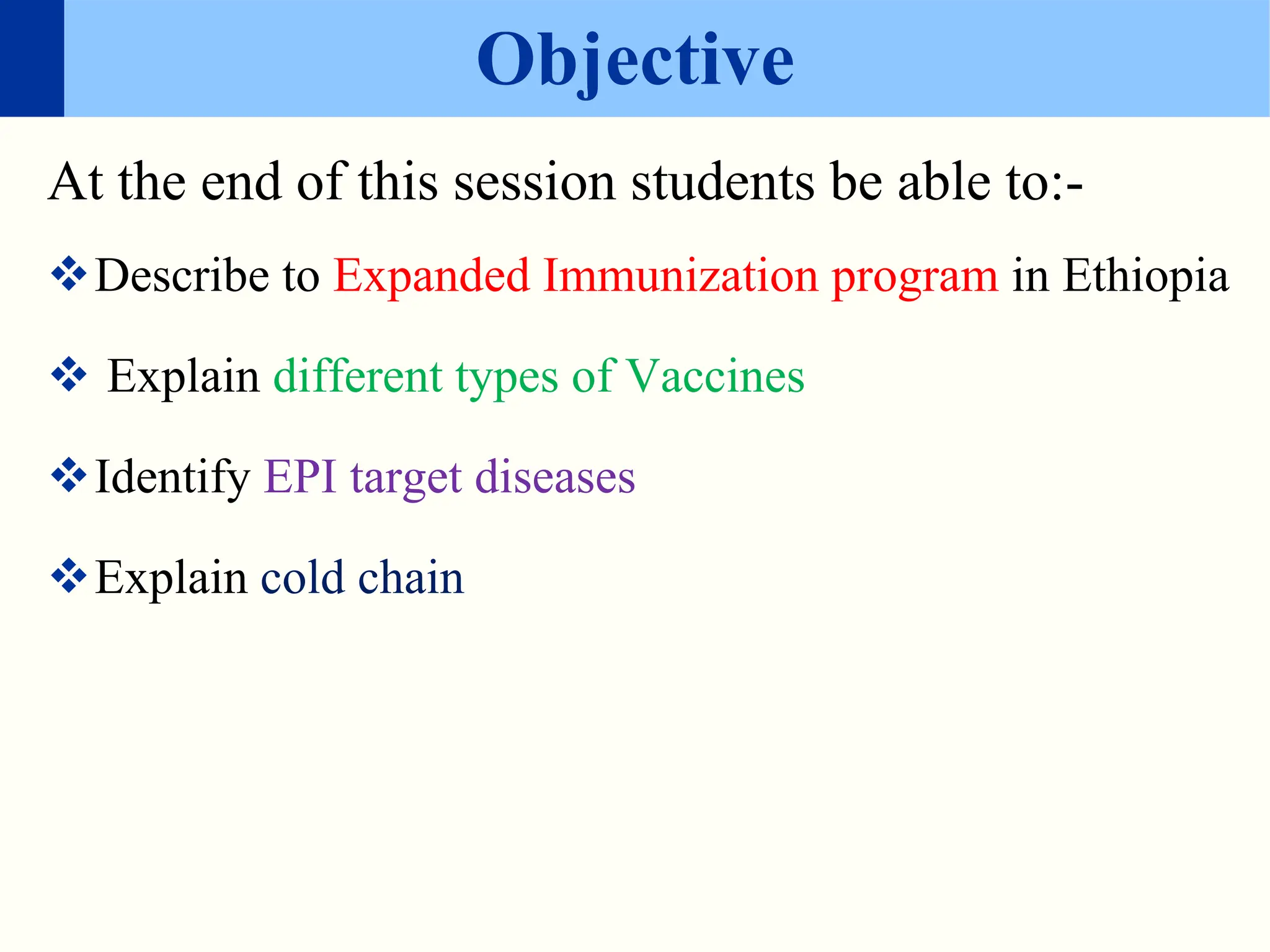 Epi Expanded Program On Immunization Pdf