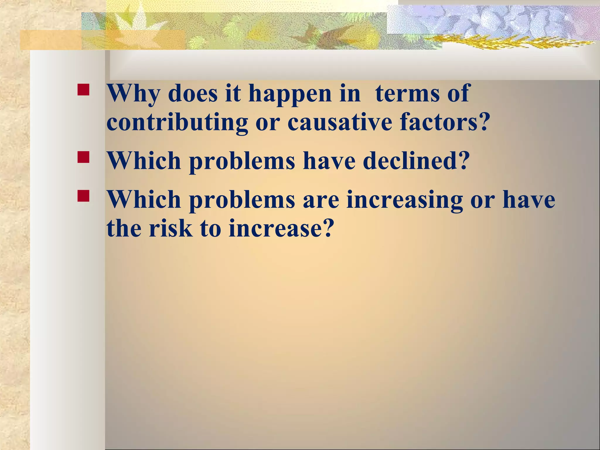 Epidemiological approach | PPT