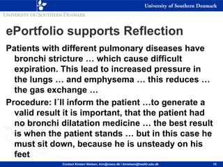 ePortfolio & learning styles in Nursing Education | PDF