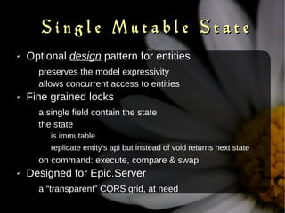 Epic.NET: Processes, patterns and architectures | PPT