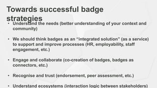 Reflection on the future of Open Badges | PPT