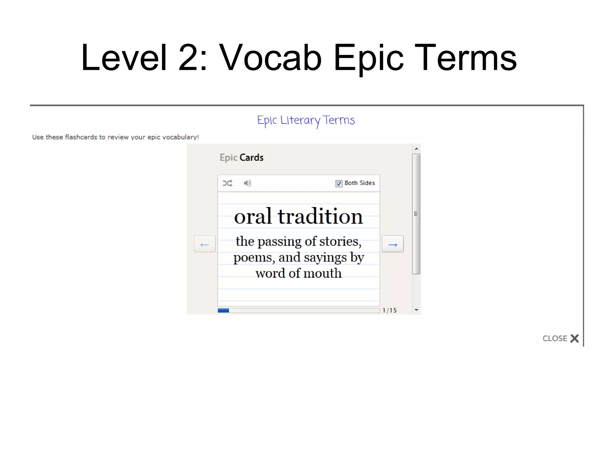 Epic assessment review | PPT