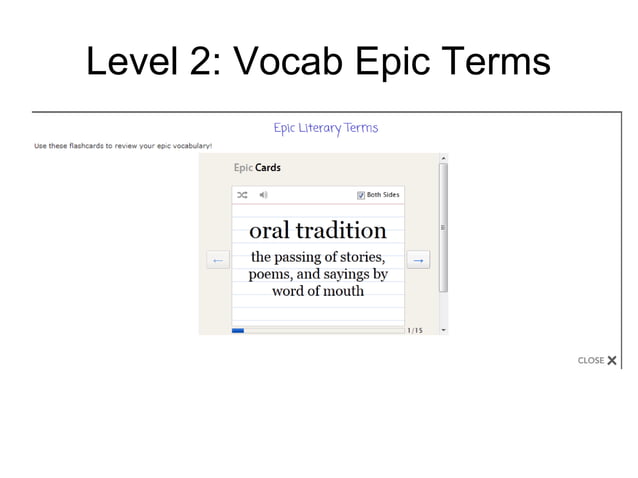 Epic assessment review | PPT