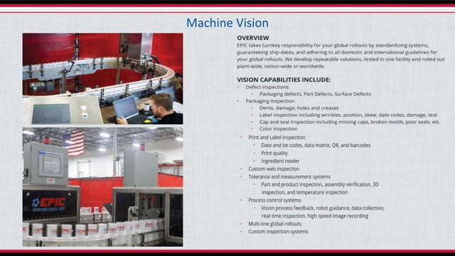 EPIC Capabilities Overview Presentation | PPT