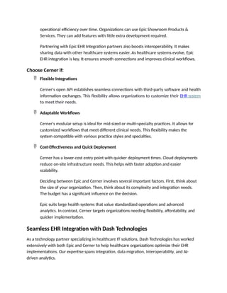 Epic EHR Integration vs. Cerner: Which EHR System is Better in 2025?.pptx