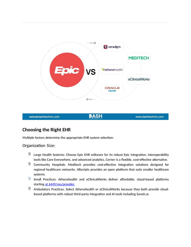 Epic EHR Integration vs Other Systems Comparison Guide 2025.pptx