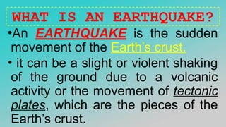 SCIENCE 10 - EPICENTER OF THE EARTH-PPT1 | PPTX