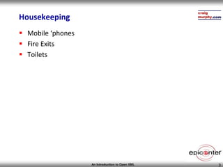 epicenter2010 Open Xml | PPT