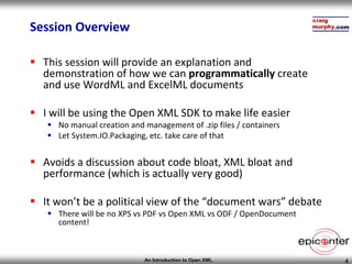 epicenter2010 Open Xml | PPTX | Desktop Publishing | Computer Software and Applications