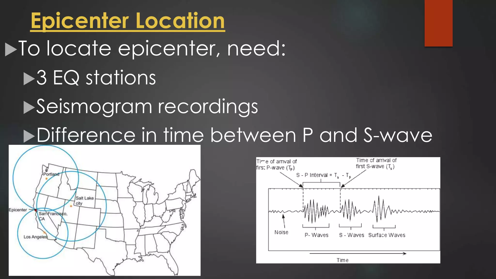 Epicenter location 6th | PPTX