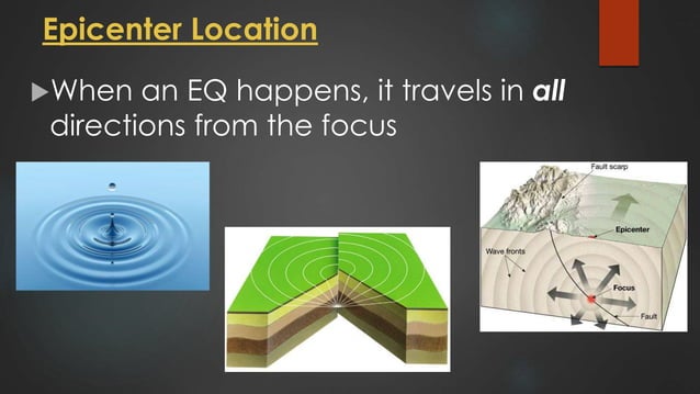 Epicenter location 6th | PPTX | Geology | Science