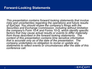 EpiCept Corporation (EPCT) | PPT
