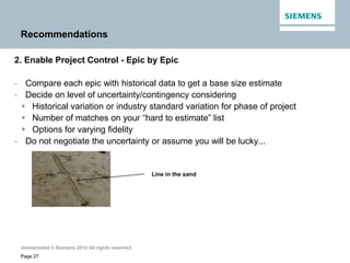 Epic Estimation - Agile or High Risk Guesswork | PPTX