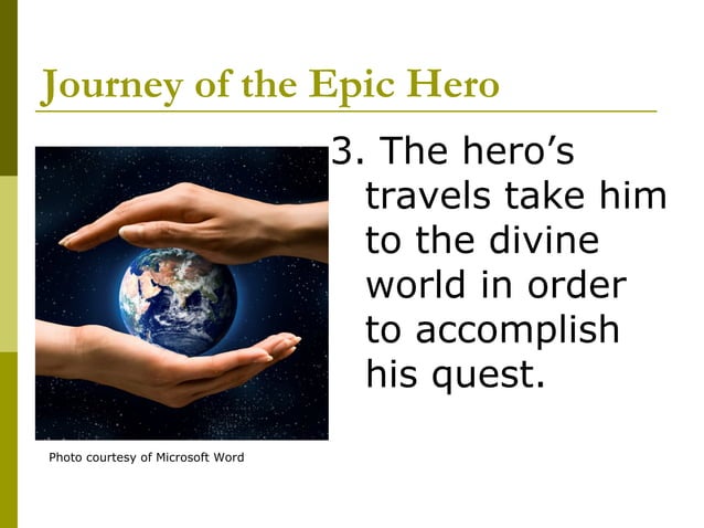 Epic Hero Characteristics | PPT