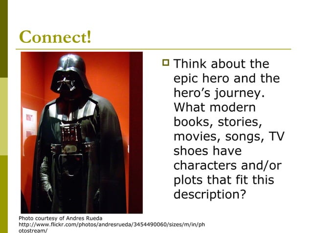 Epic Hero Characteristics | PPT