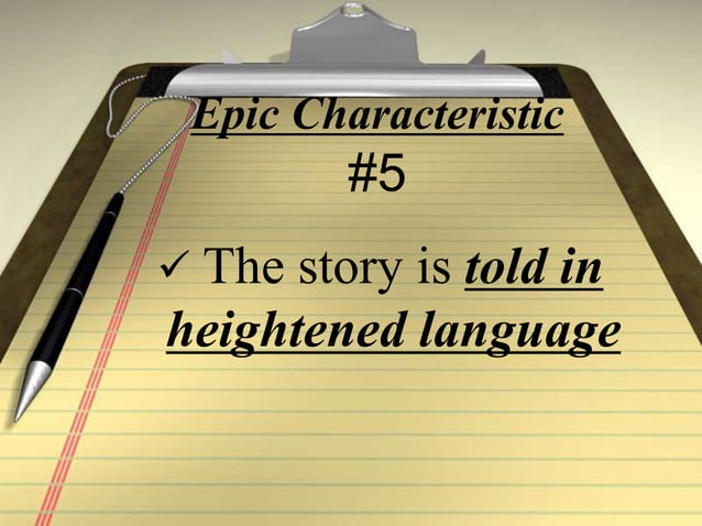THE_EPIC_POEM_AND_THE_Epic_Hero_Powerpoint_ | PPT