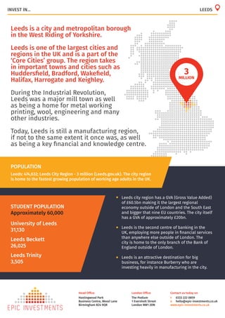 Invest in Leeds | PDF