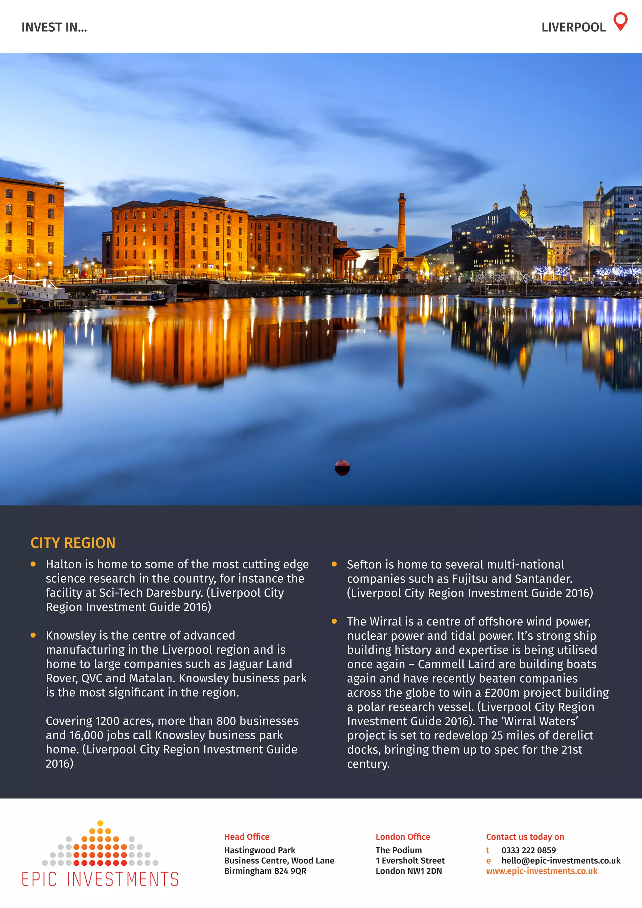 Invest in Liverpool | PDF