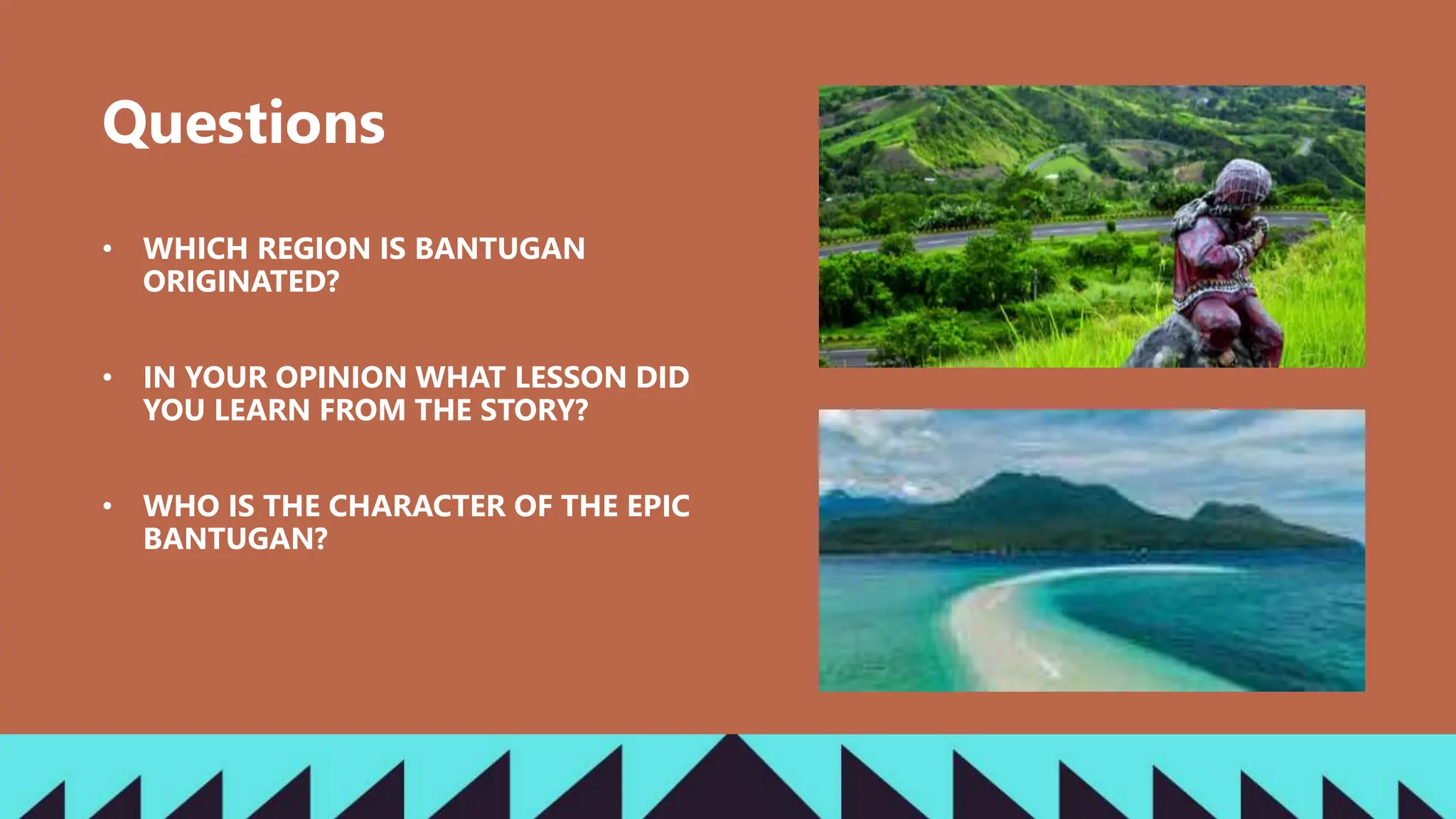 EPIC OF BANTUGAN literature of north mindanao | PPTX