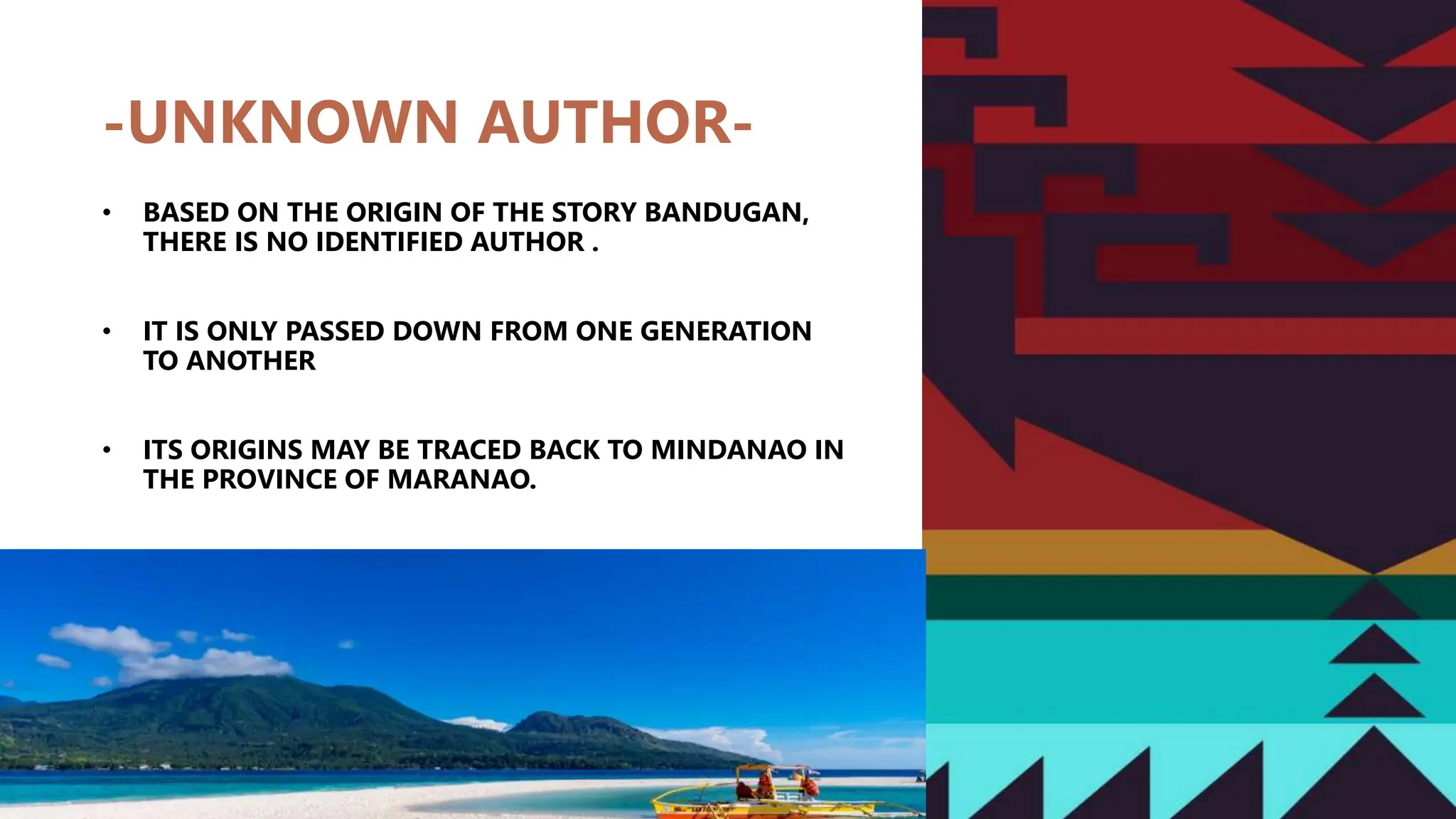 EPIC OF BANTUGAN literature of north mindanao | PPTX