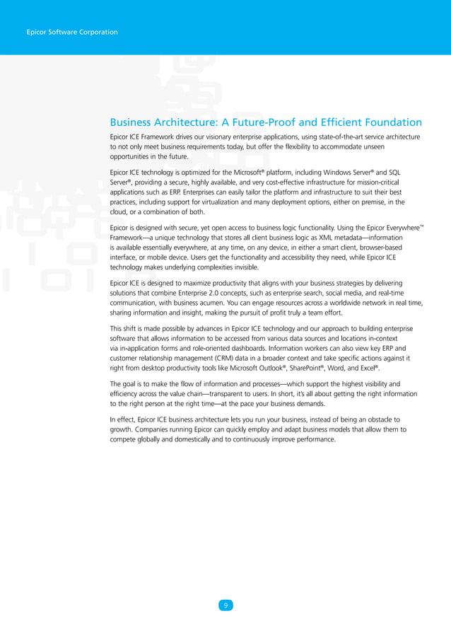 Introducing Epicor ERP | PDF