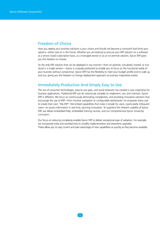 Introducing Epicor ERP | PDF