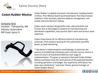 Epicor 9 ERP- ERP for the Automotive Industry | PPT