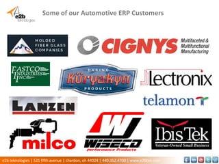 Epicor 9 ERP- ERP for the Automotive Industry | PPT