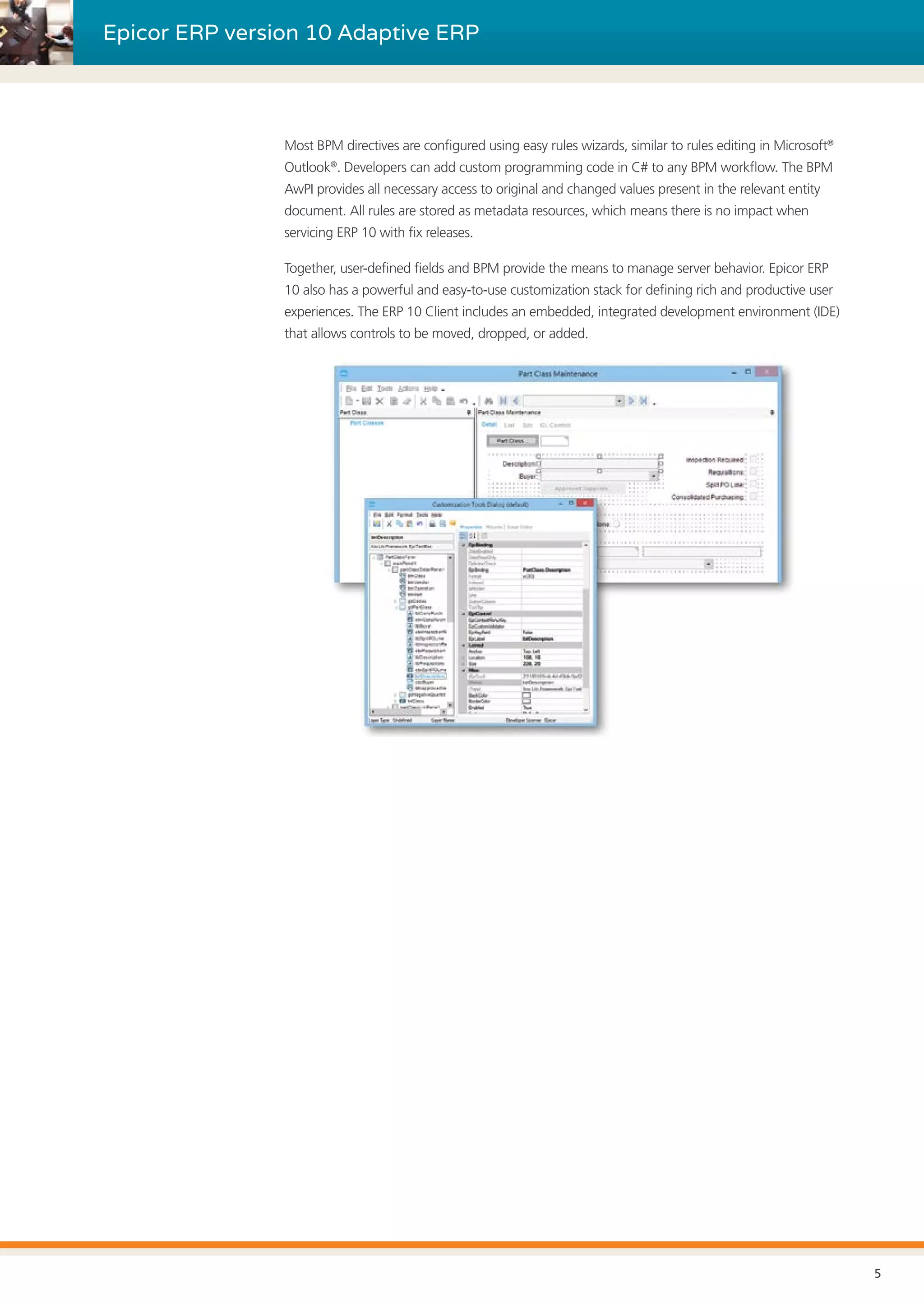 Epicor ERP 10 Adaptive ERP | PDF | Databases | Computer Software and Applications