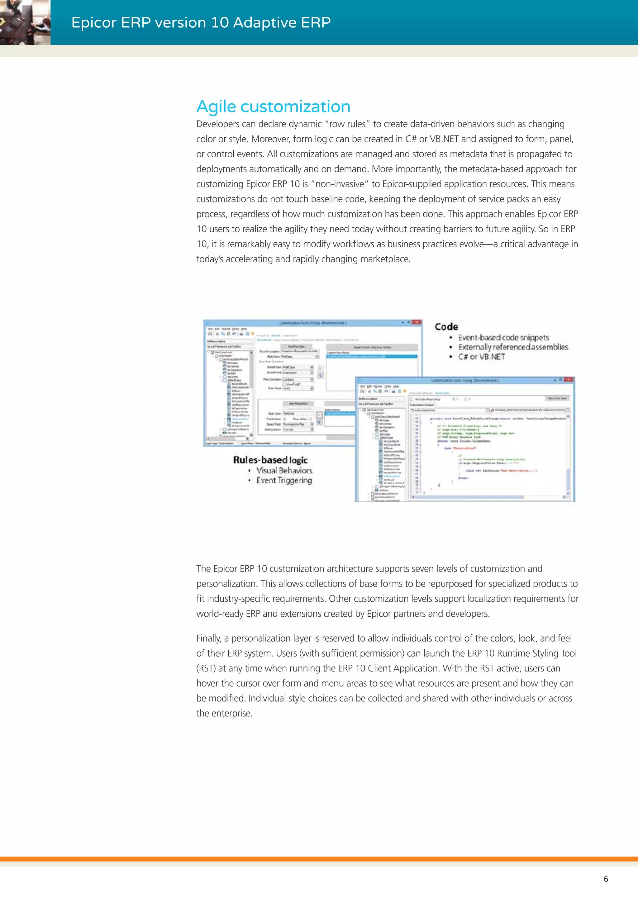 Epicor ERP 10 Adaptive ERP | PDF | Databases | Computer Software and Applications