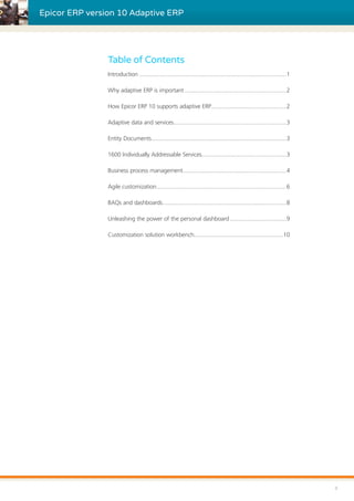 Epicor ERP 10 Adaptive ERP | PDF | Databases | Computer Software and Applications