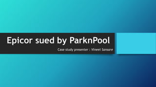 Epicor ERP Failure | PPTX