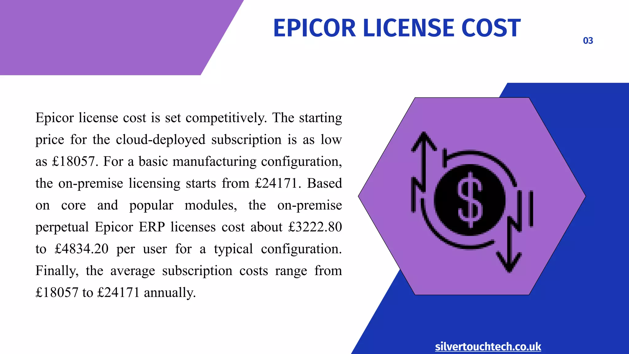 Epicor Erp Pricing Guide For The Uk Ppt