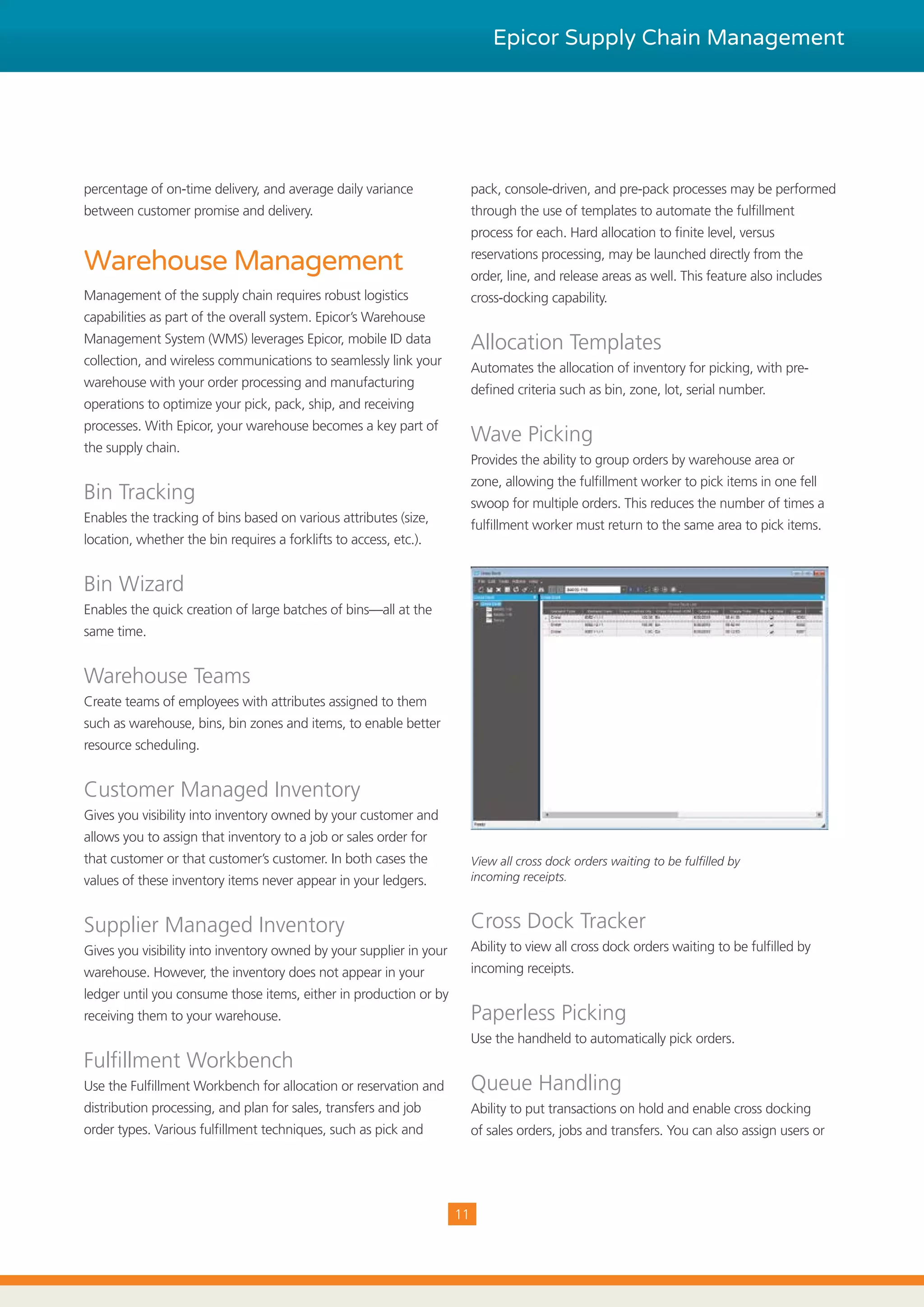 Epicor supply chain management | PDF