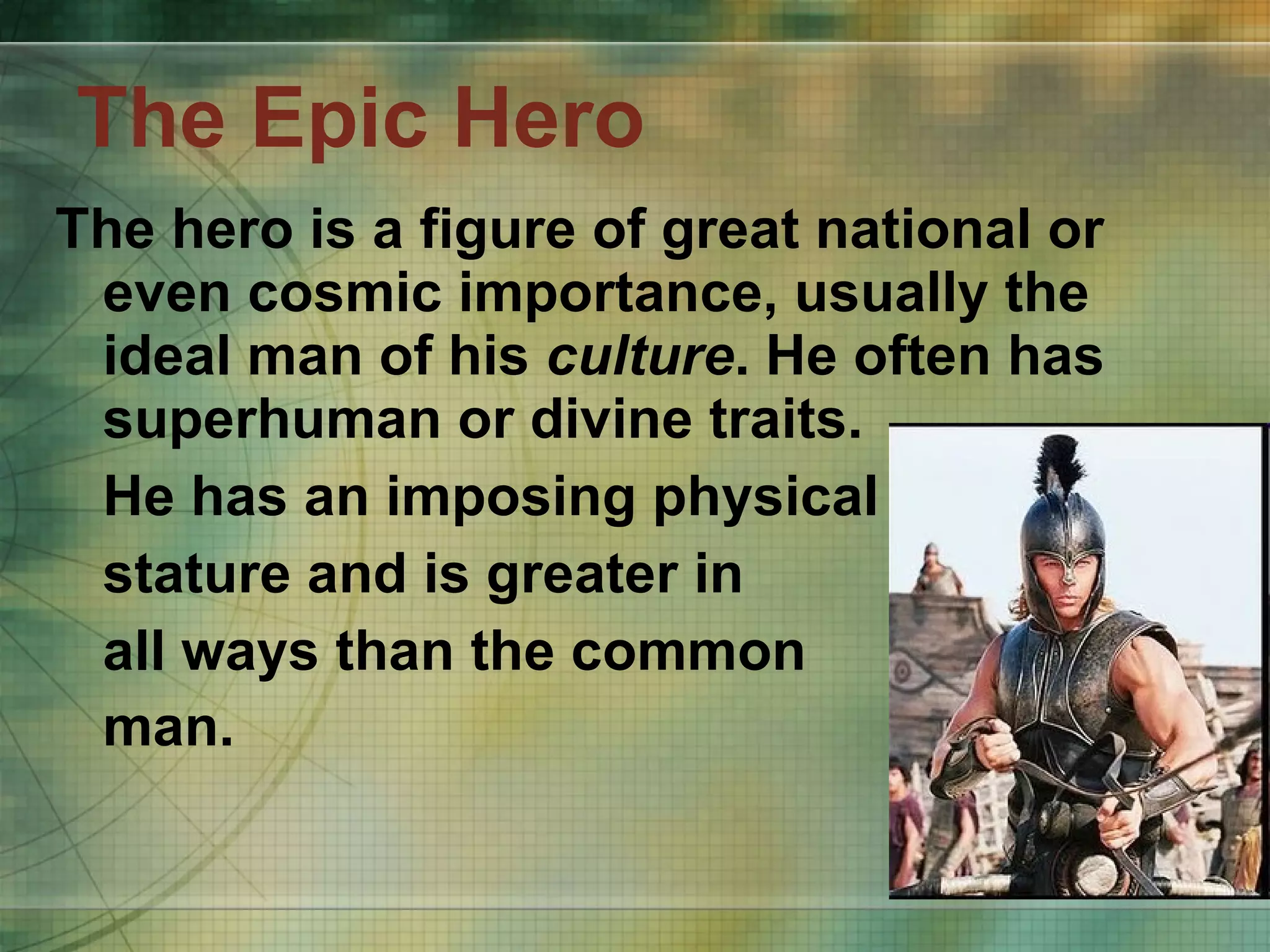 Epic poetry | PPT