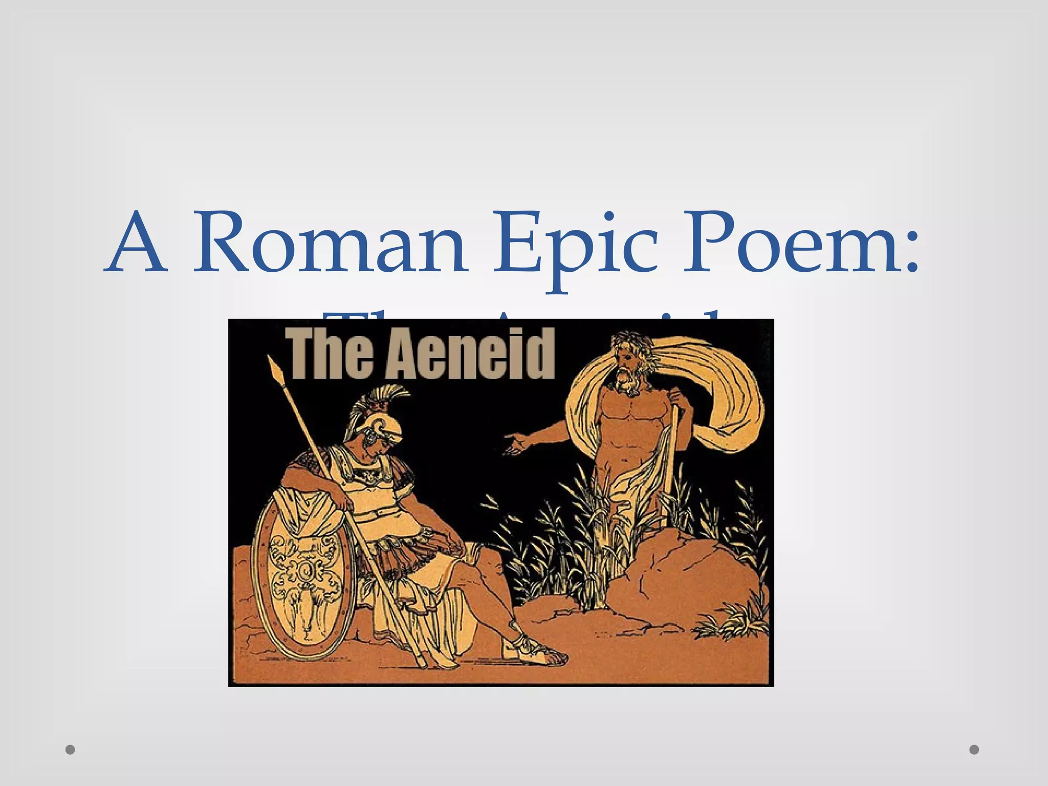 Epic poetry ppt (Roberto Santiago) | PPT