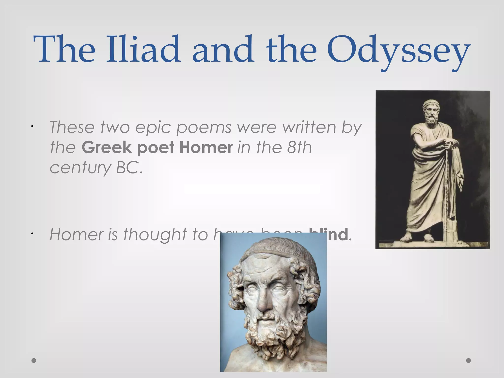 Epic poetry ppt (Roberto Santiago) | PPT