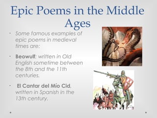 Epic poetry ppt (Roberto Santiago) | PPT