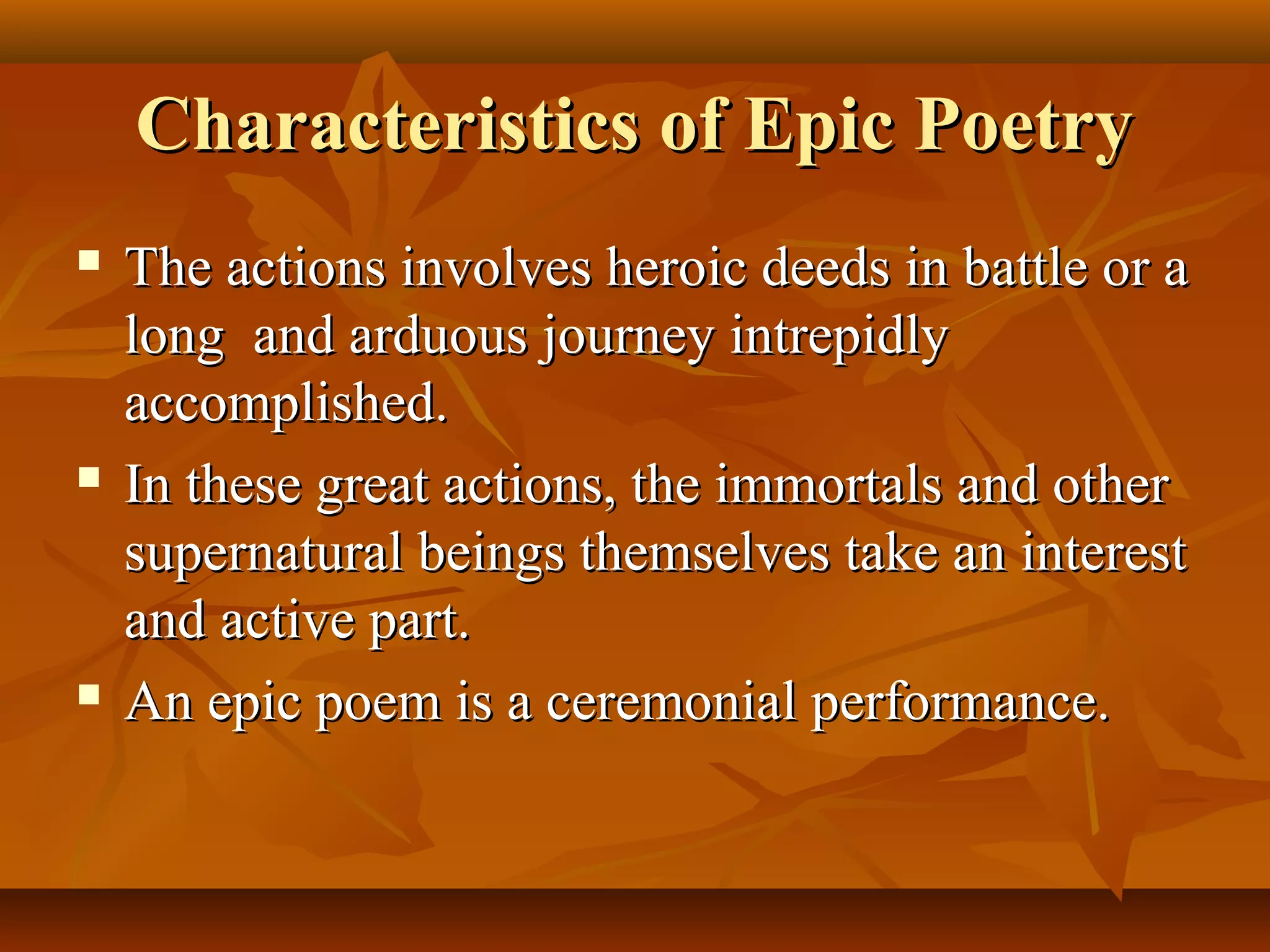 Epic Powerpoint | PPT