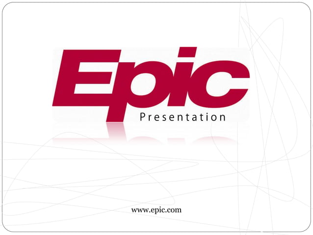 Epic presentation | PDF