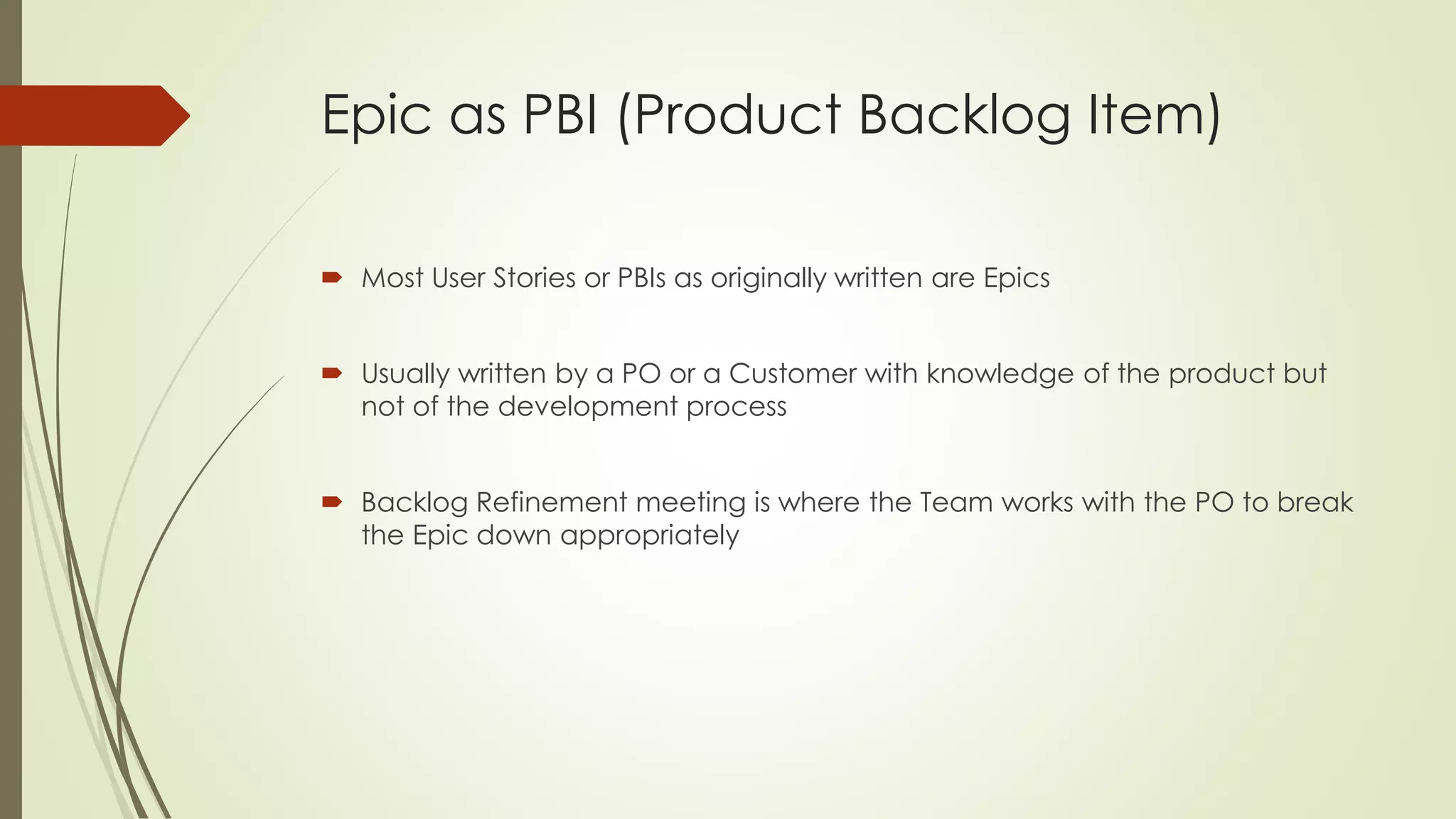 Epics and User Stories | PPTX