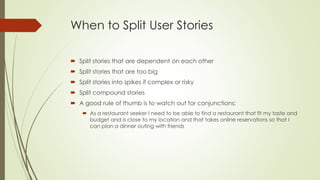 Epics and User Stories | PPTX